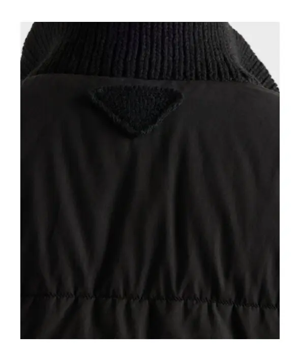 Prada Quilted Zip-up Jacket