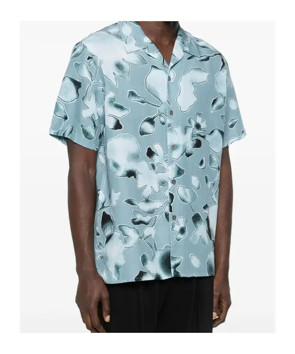 Paul Smith Pattern-printed Short-sleeved Shirt