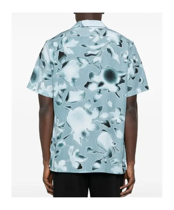 Paul Smith Pattern-printed Short-sleeved Shirt