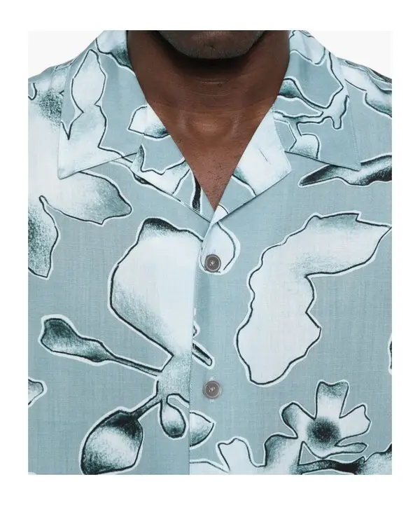 Paul Smith Pattern-printed Short-sleeved Shirt