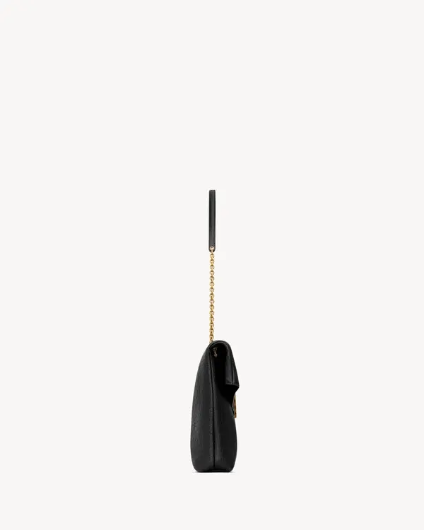 Saint Laurent Cassandre Large Envelope Pouch - Black