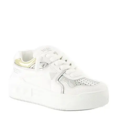 Valentino Garavani One Stud Xl Lace-up Sneakers - White