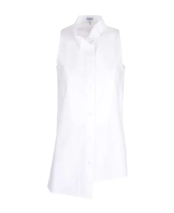 Loewe Asymmetrical Sleeveless Shirt