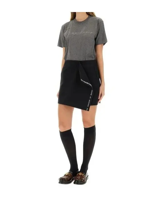 Moschino Short Sleeve Crewneck T-shirt - Grey