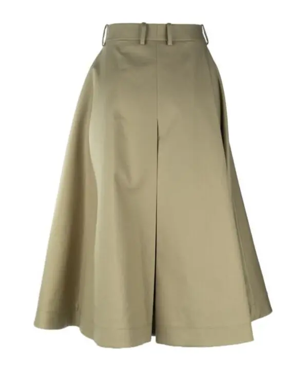 Bottega Veneta Twill A-line Skirt