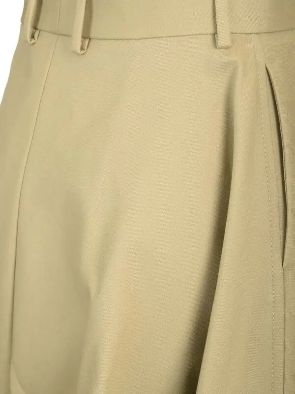 Bottega Veneta Twill A-line Skirt