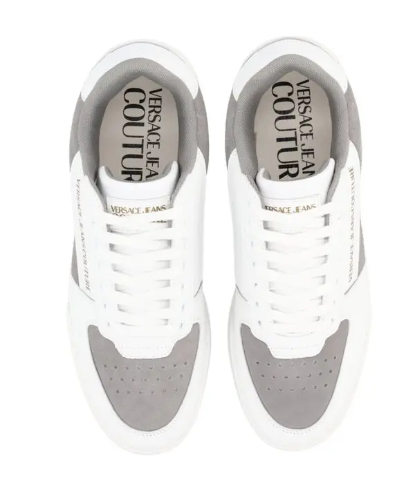 Versace Logo Printed Low-top Sneakers