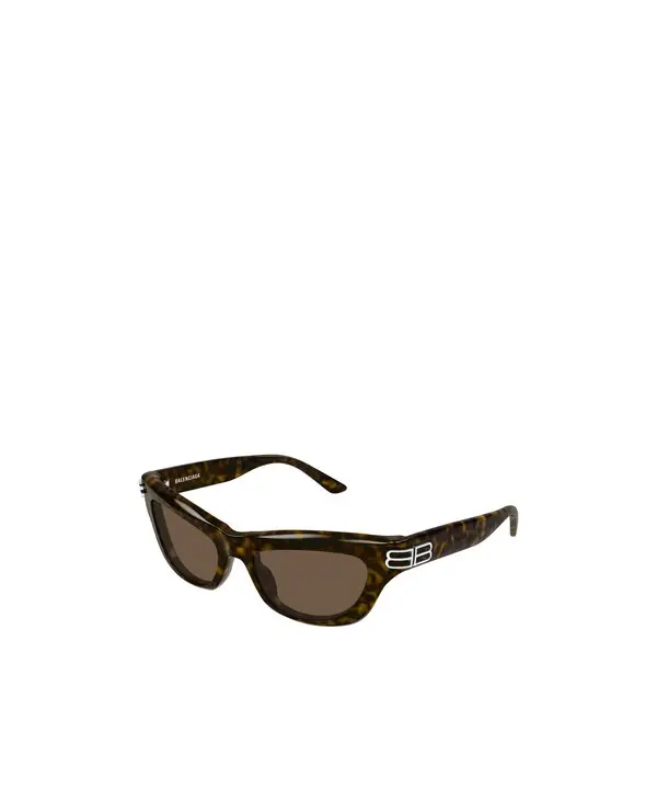 Balenciaga Cat-eye Frame Sunglasses - Black