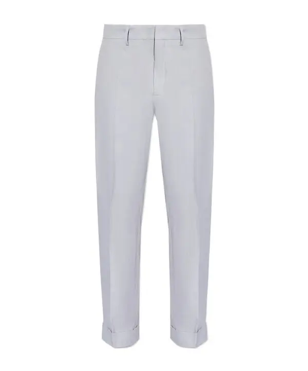 Dries Van Noten Tailored Casual Trousers - White