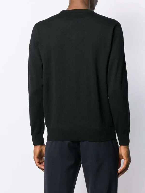 PAUL  SHARK Paul & Shark Crew Neck Sweatshirt With Logo Patch