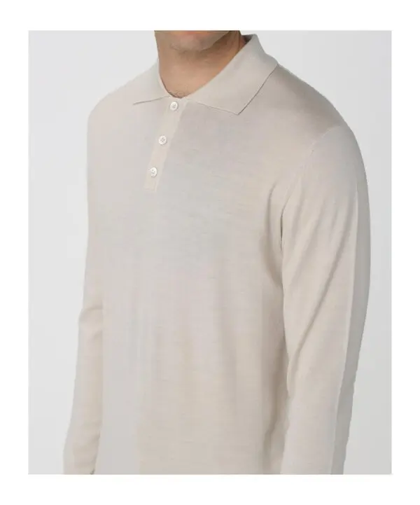 Barena Venezia Pevaron Long-sleeved Polo Shirt