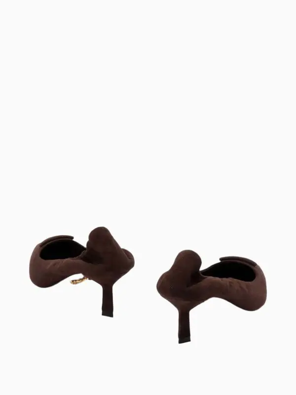 Prada Suede Pointed-toe Stiletto Pumps - Brown