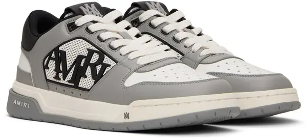 Amiri Classic Low Perforated Sneakers - Grey