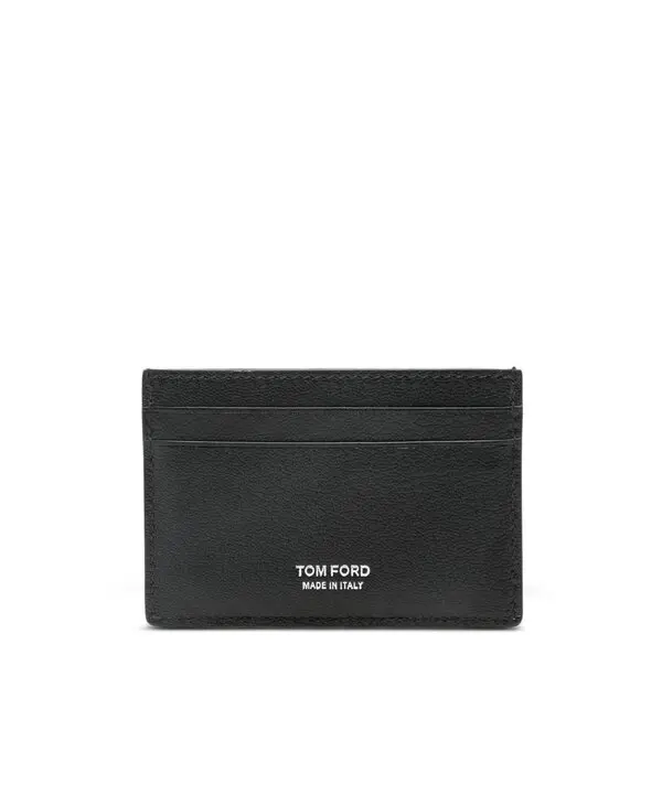 TOM FORD Logo Card Holder - Black