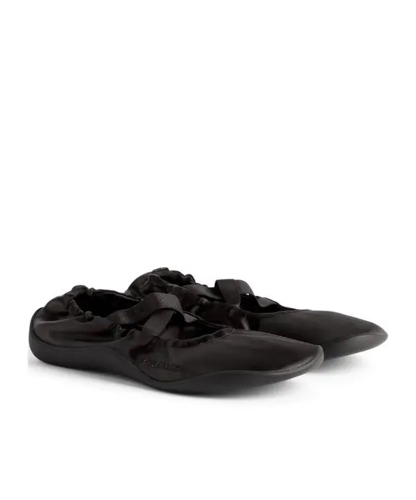 Balenciaga Shibuya Ballerina Flats - Black