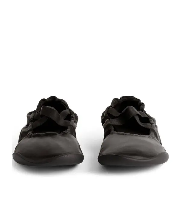 Balenciaga Shibuya Ballerina Flats - Black