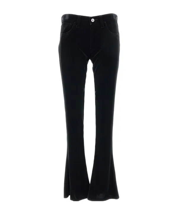 Junya Watanabe Flared Velvet Jeans