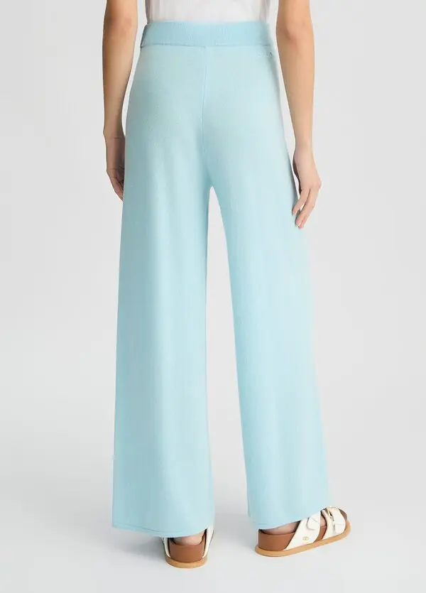 Liu Jo Logo-embroidered Flared Trousers