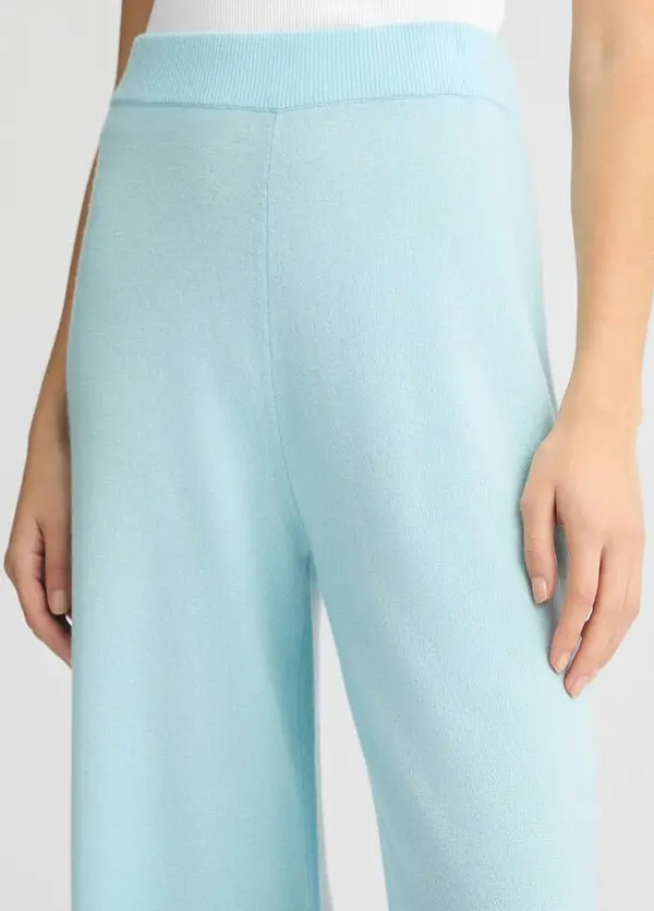Liu Jo Logo-embroidered Flared Trousers