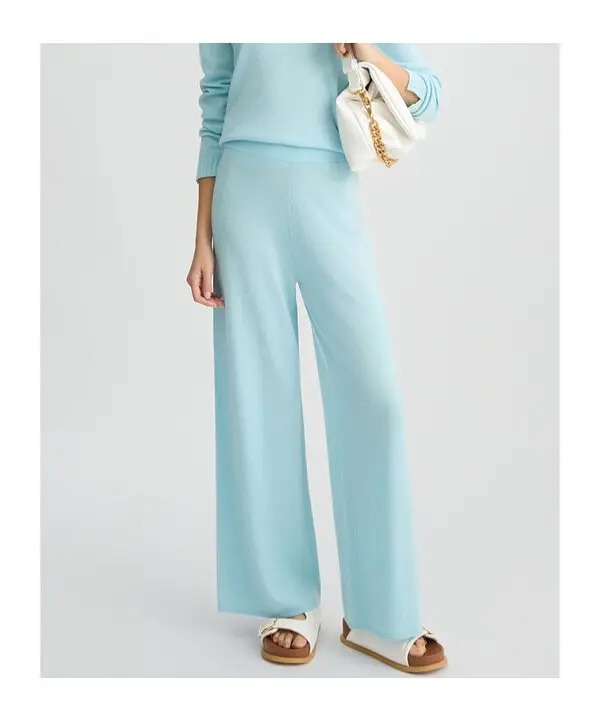 Liu Jo Logo-embroidered Flared Trousers