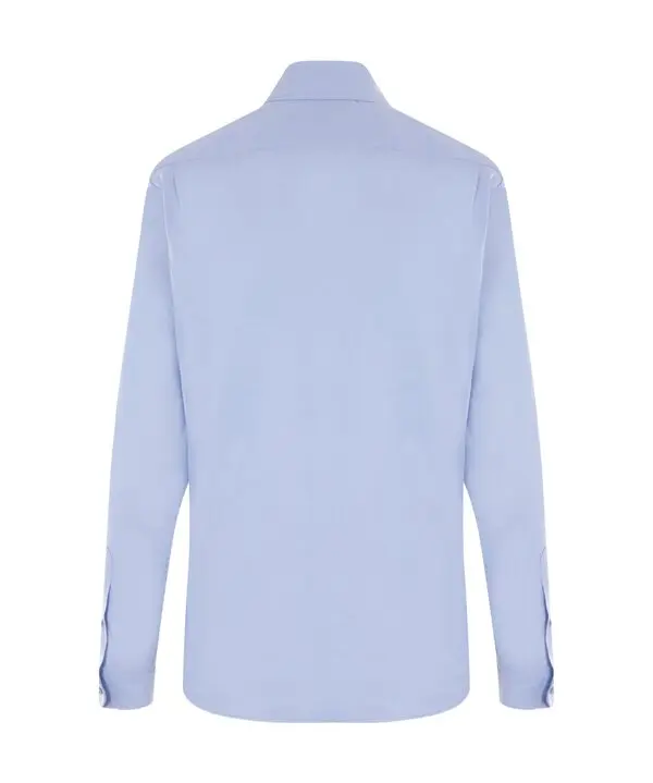 Gucci Curved Hem Buttoned Shirt