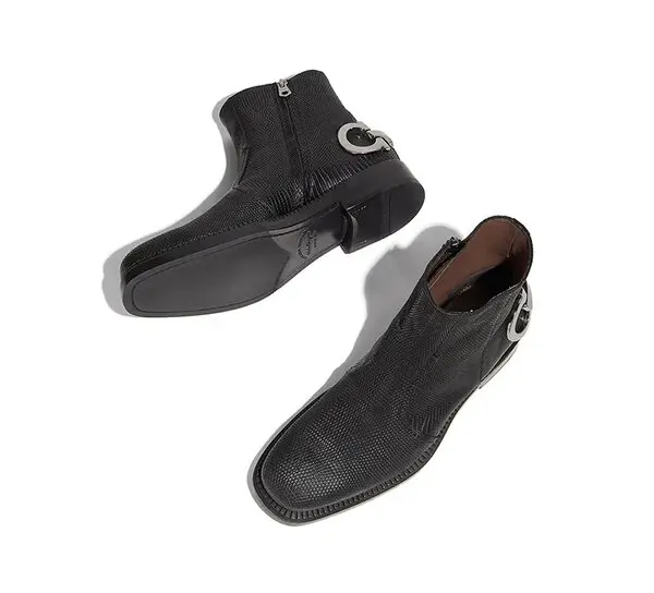 FERRAGAMO Ankle Boots With Logo Detail