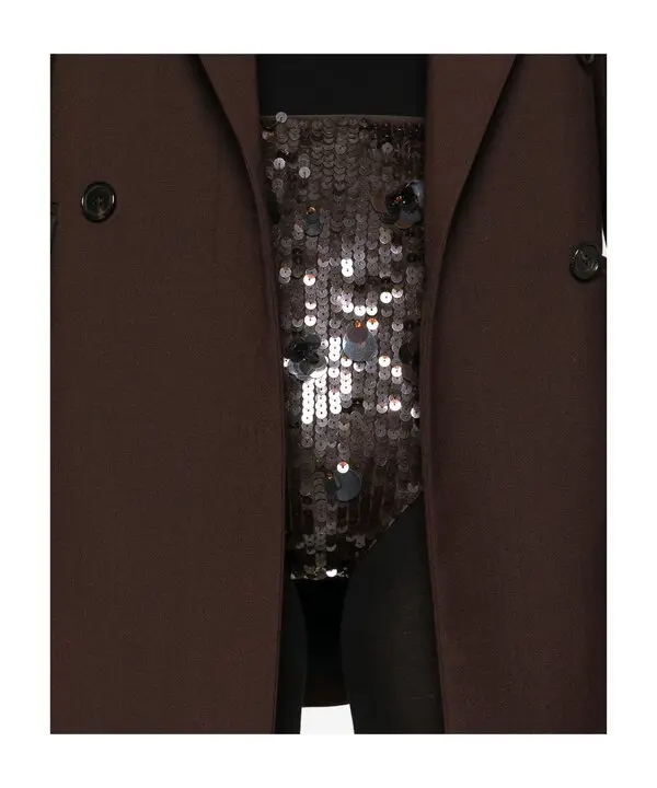 P.a.r.o.s.h Sequin Embellished High Waist Shorts