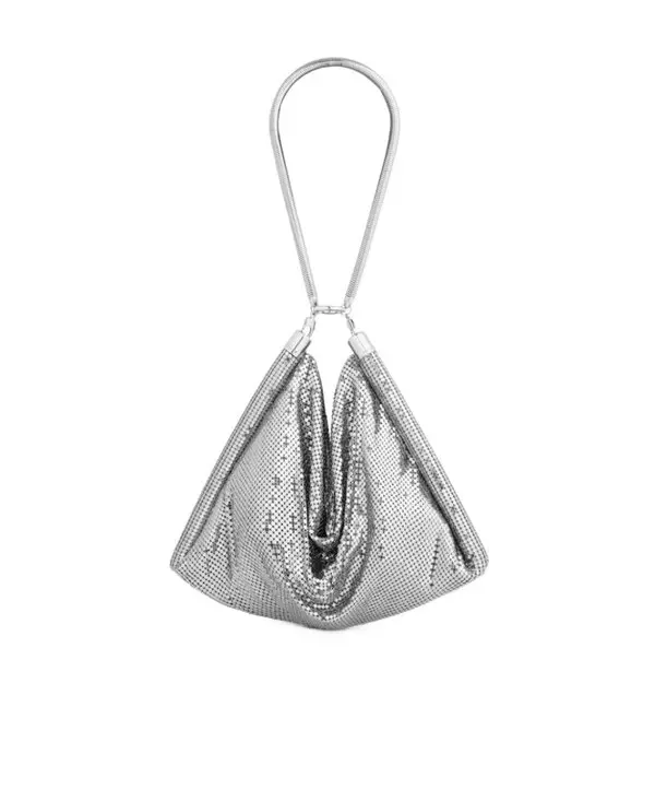 Rabanne Soft Metallic Pocket Bag