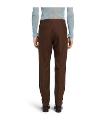 Gucci Twill Side-split Pants