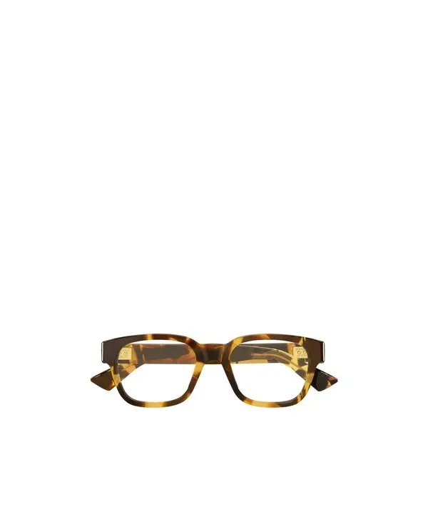 Bottega Veneta Square Frame Eyeglasses - Brown