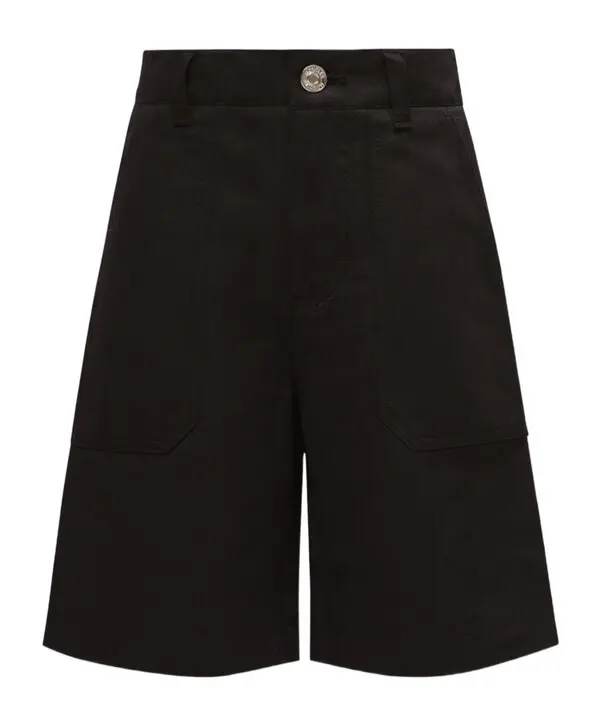 Moncler Gabardine Shorts