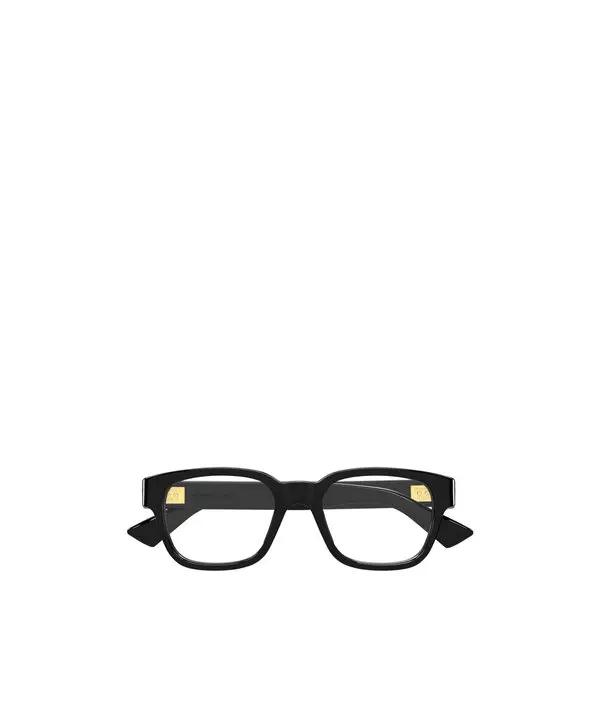 Bottega Veneta Square Frame Eyeglasses - Black