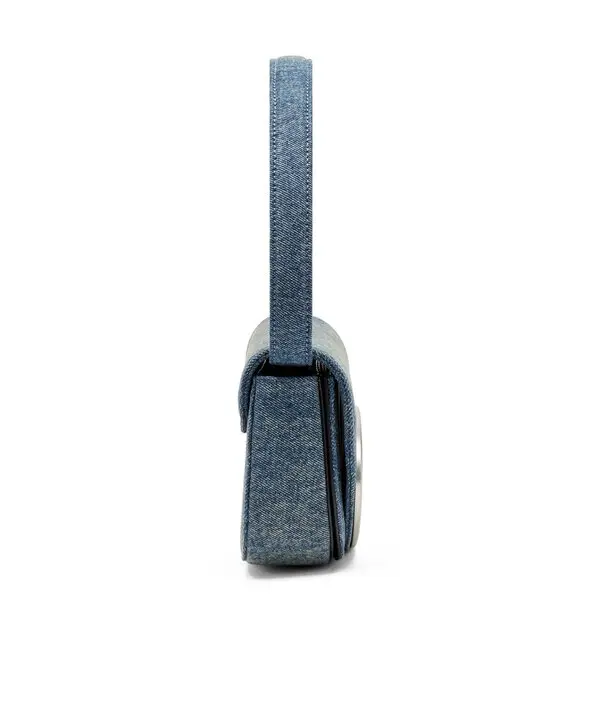 DIESEL® 1dr Foldover Shoulder Bag - Blue