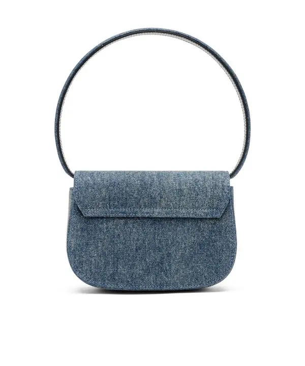 DIESEL® 1dr Foldover Shoulder Bag - Blue