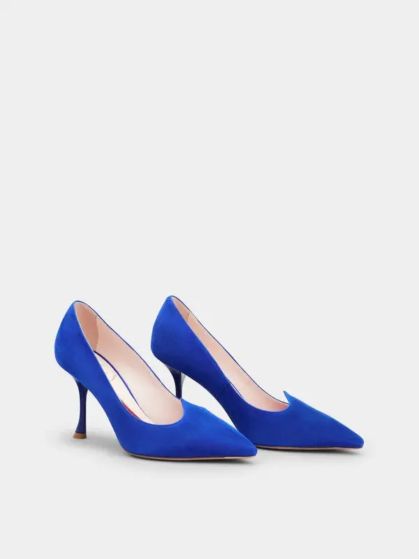 ROGER VIVIER I Love Vivier High Heels - Blue