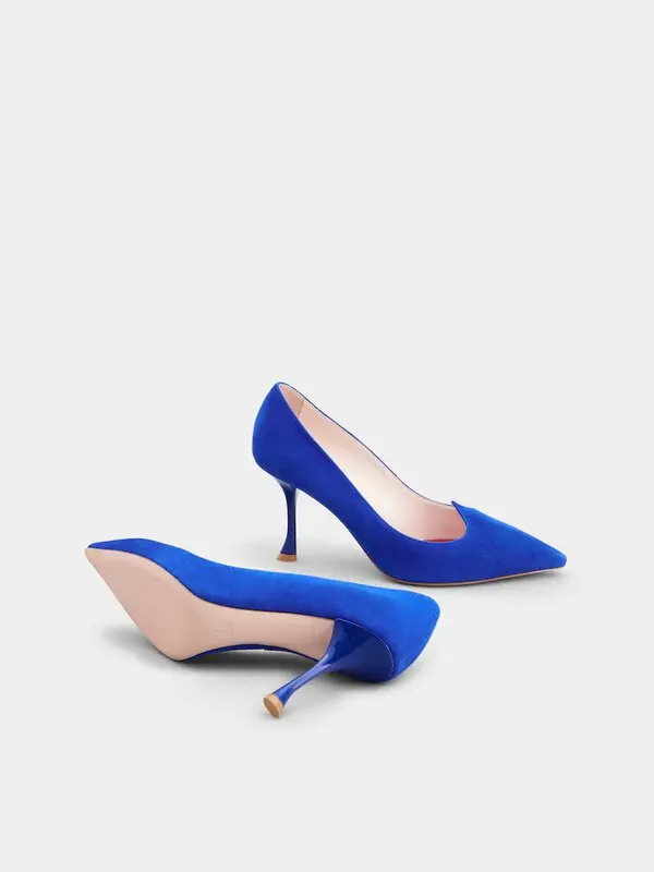 ROGER VIVIER I Love Vivier High Heels - Blue