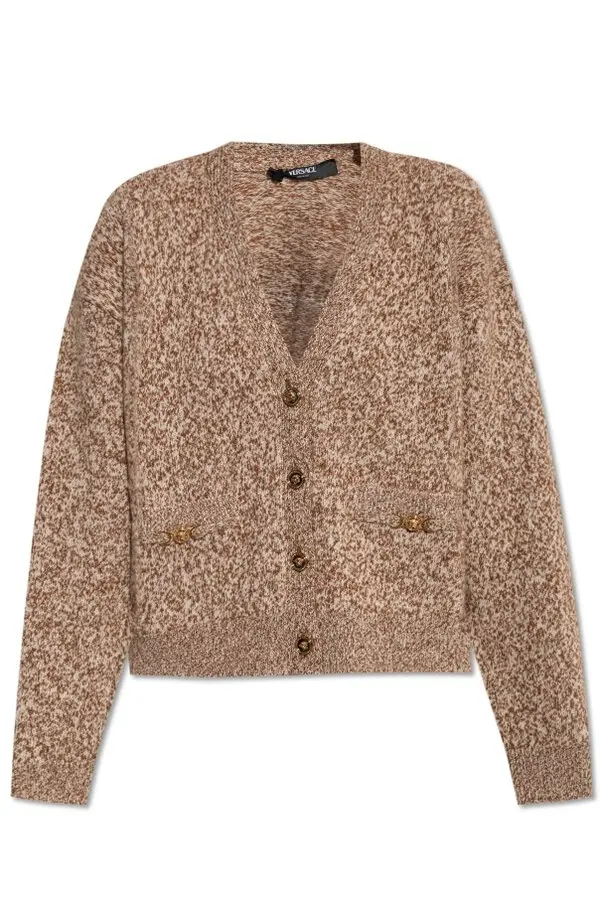 Versace Two-toned V-neck Cardigan - No