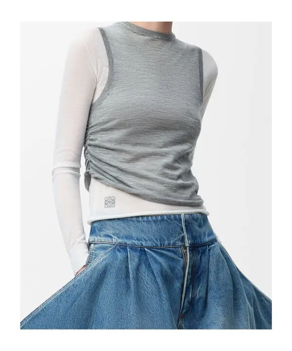 Loewe Cashmere Draped Sweater