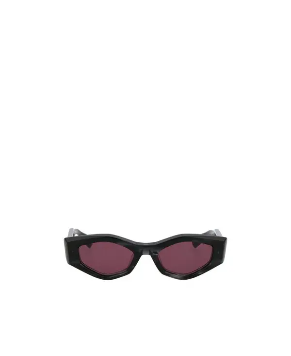 Valentino Garavani Logo Embellished Sunglasses - Black