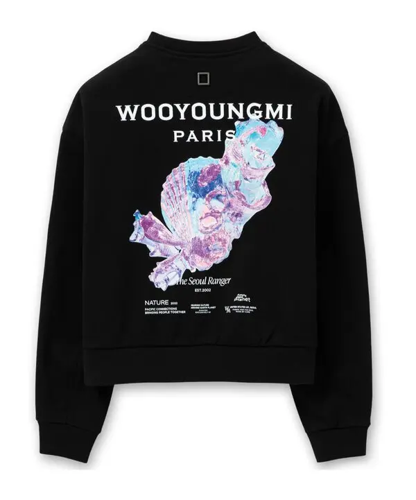 WOOYOUNGMI Long Sleeve Crewneck Sweater