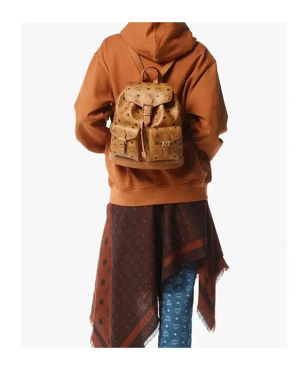 Mcm Small Drawstring Backpack