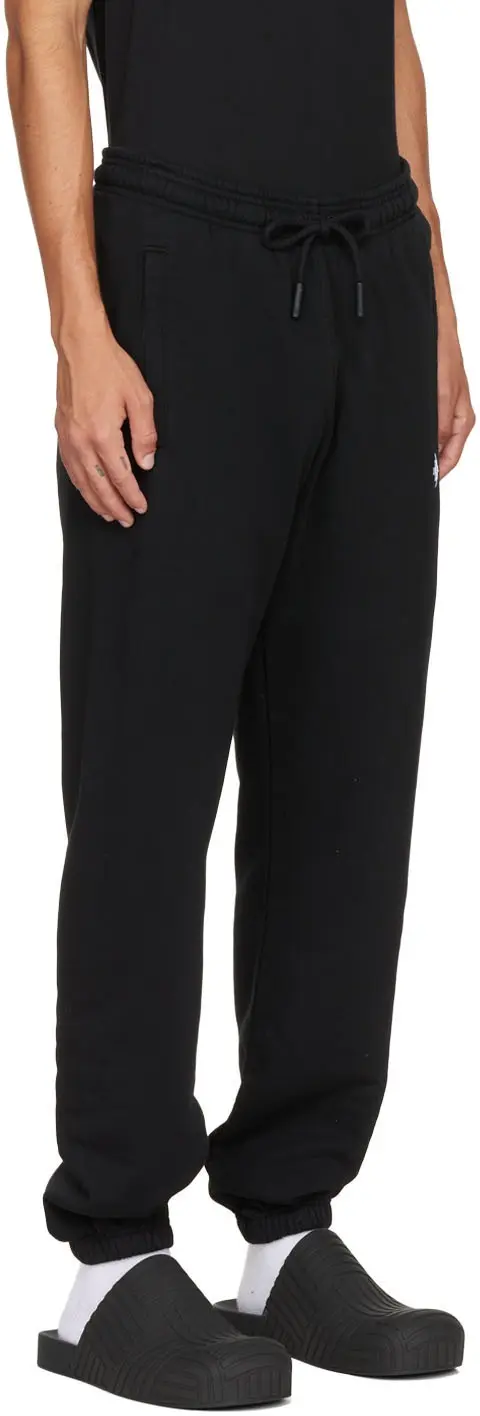 MARCELO BURLON COUNTY OF MILAN Logo Loose Sweatpants - Black
