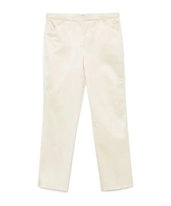 TOTEME Cropped Pressed Crease Trousers