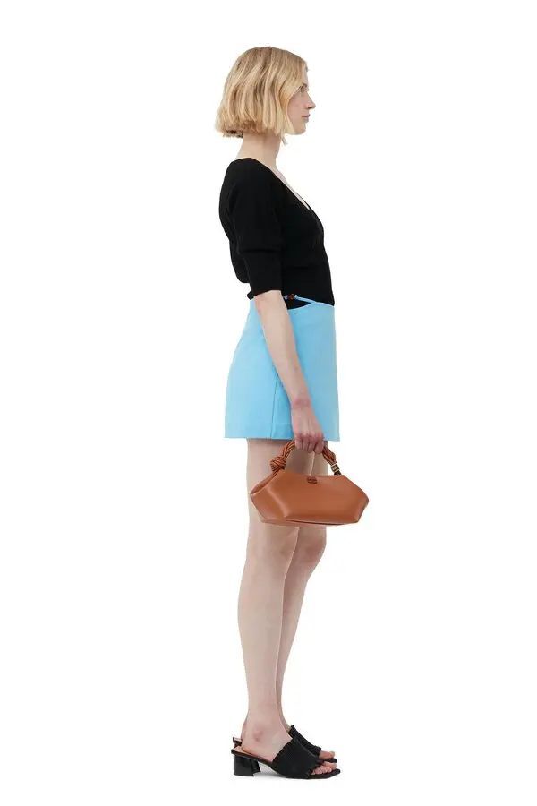 GANNI Merino Lace O-neck Sweater