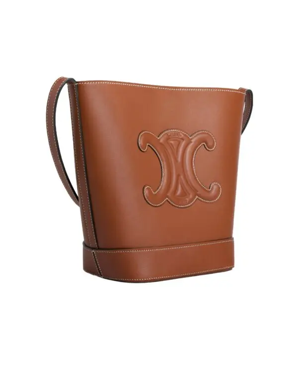 Celine Small Bucket Cuir Triomphe In Smooth Calfskin