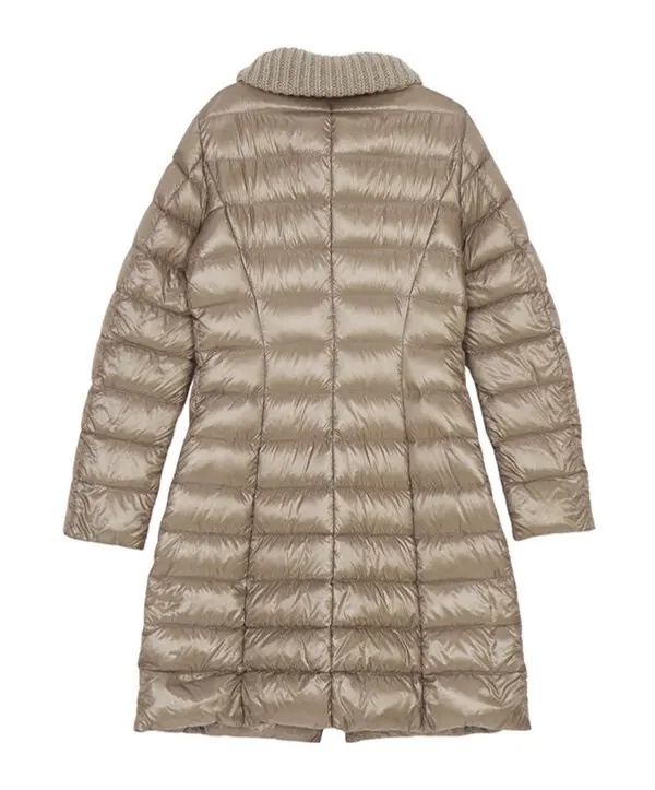 Herno Quilted Down Jacket With Spread Collar