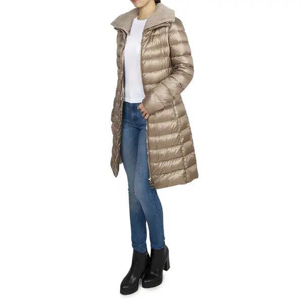 Herno Quilted Down Jacket With Spread Collar