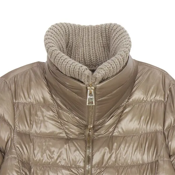 Herno Quilted Down Jacket With Spread Collar