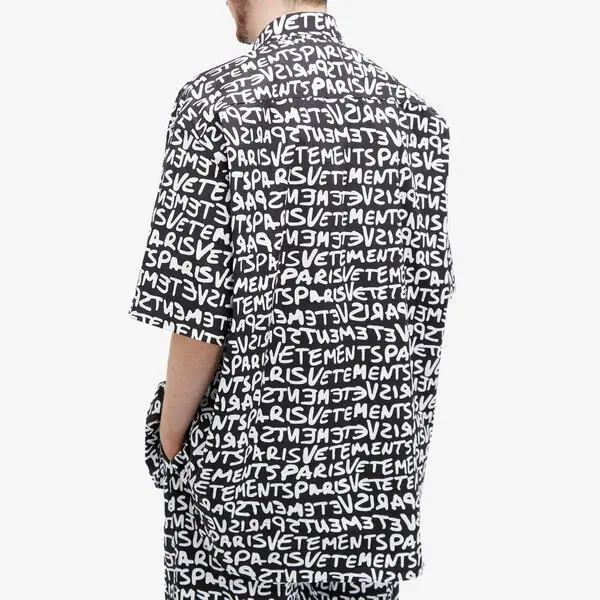 Vetements A Short Sleeved Shirt