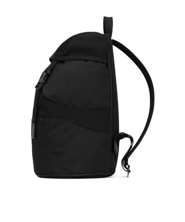 Saint Laurent Logo Embroidered Buckle Fastening Backpack